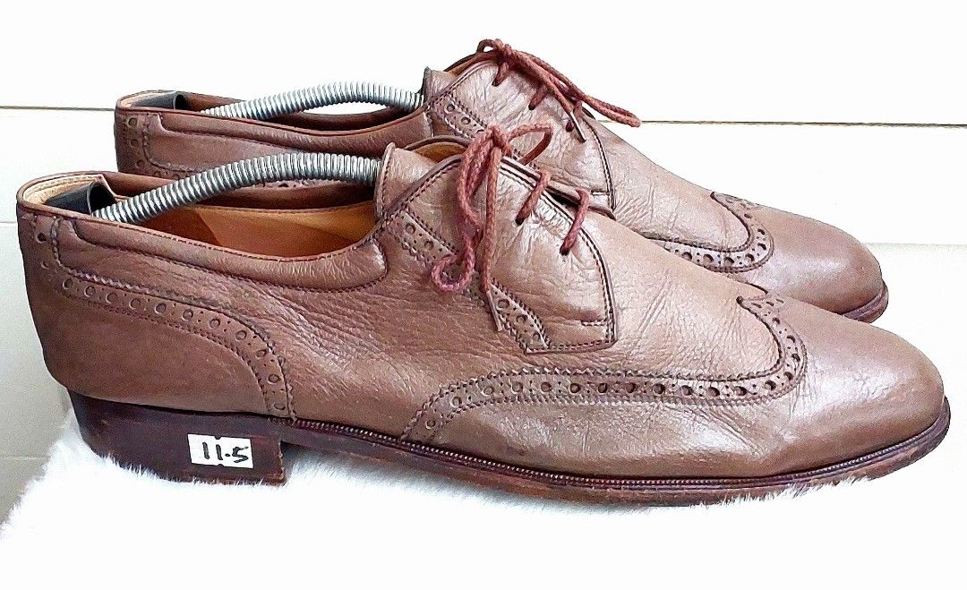 #QuickCash QUARVIF BROGUE WINGTIP ITALIAN CLASSIC DRESS SHOES (MADE IN ...