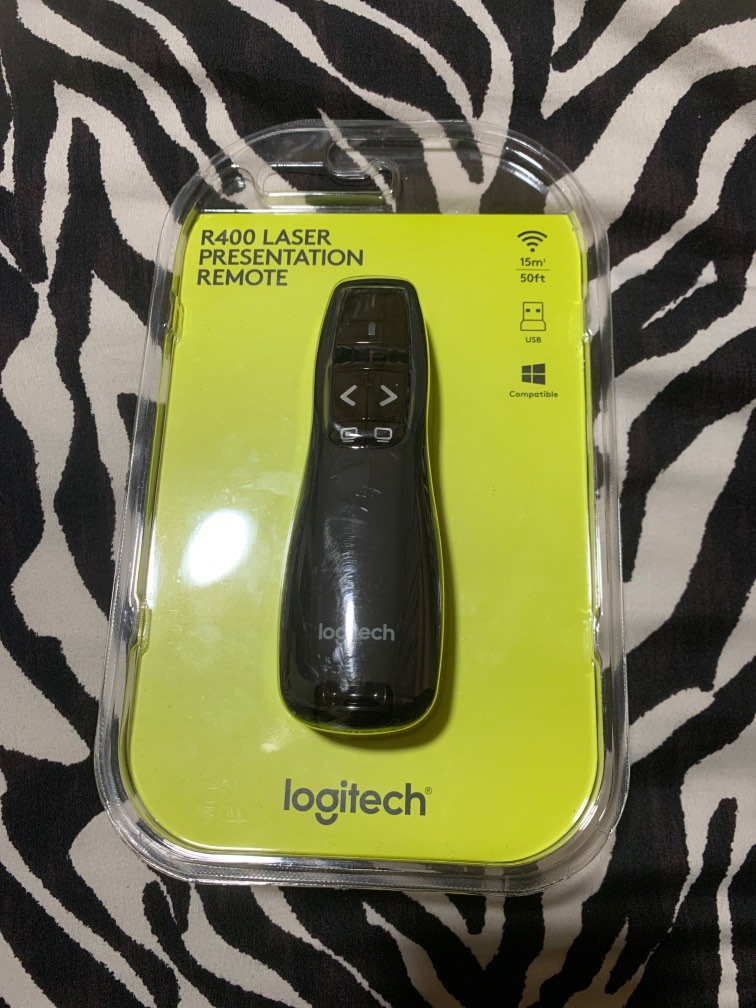 R400 Logitech Laser Presentation Remote, Computers & Tech, Parts ...