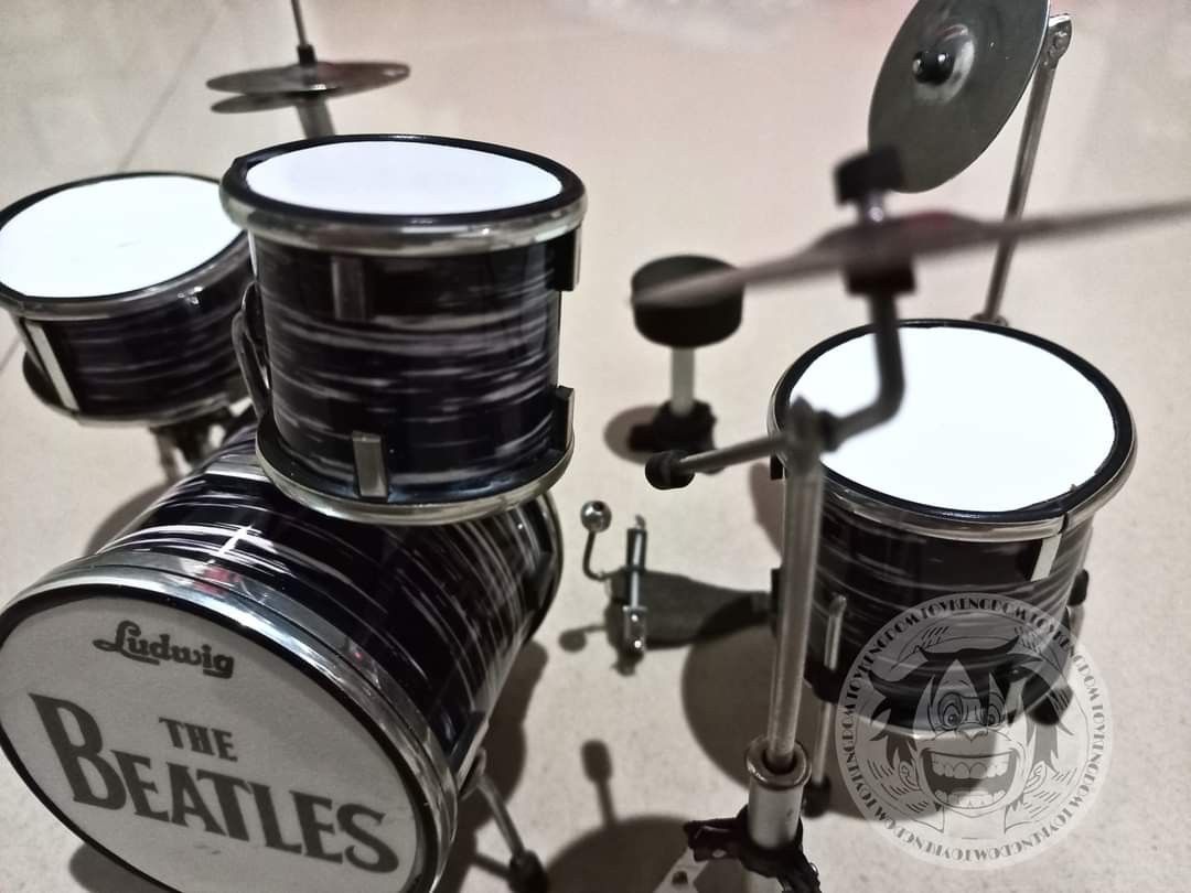 Ringo Starr The Beatles Mini Drum Set on Carousell