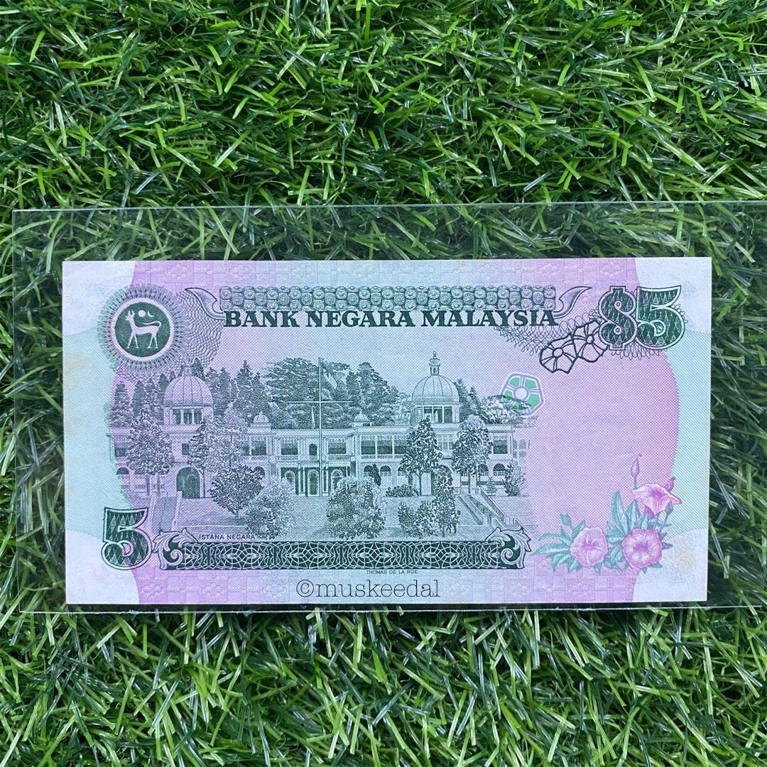 RM5 LIMA RINGGIT SIRI 5 / 5TH SERIES AZIZ TAHA 1983-1984 NA FIRST ...