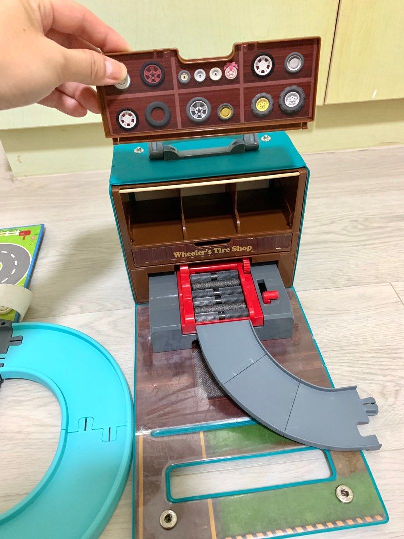 Robocar Poli Mr Wheeler shop & Brooms town map road, Hobbies & Toys ...