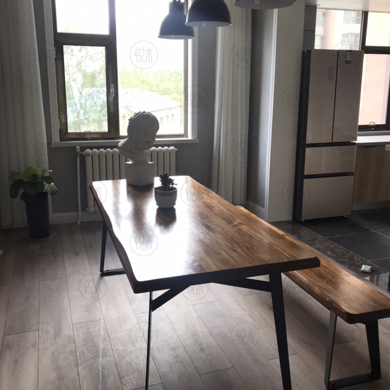 Ryan FLORIDA HILTON American Hardwood Retro Solid Wood Dining Table ...
