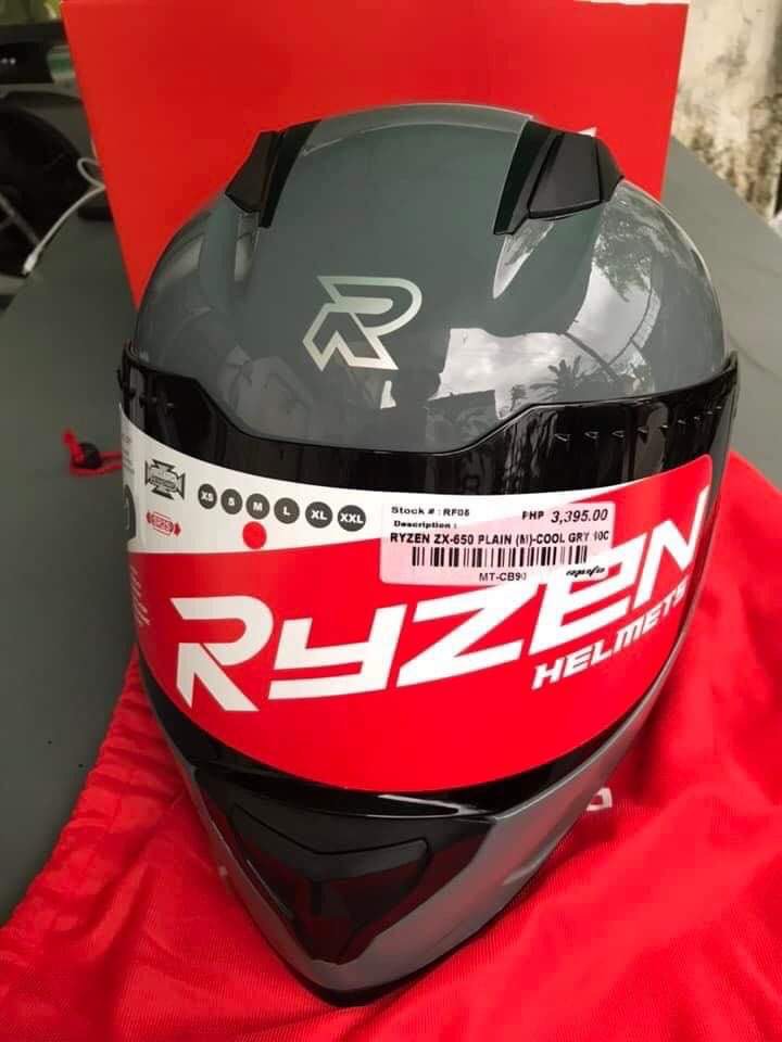 Ryzen ZX - 650 helmet on Carousell