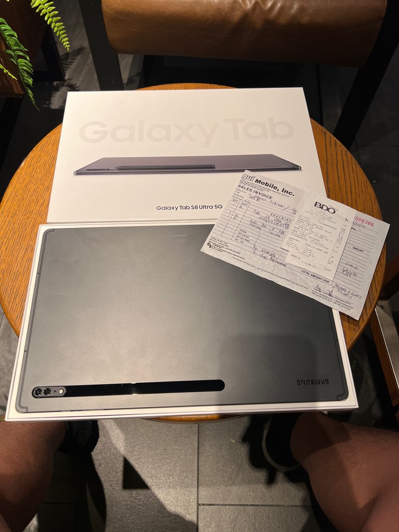 Samsung Galaxy Tab S8 Ultra 5G 12/256 complete with receipt, Mobile ...