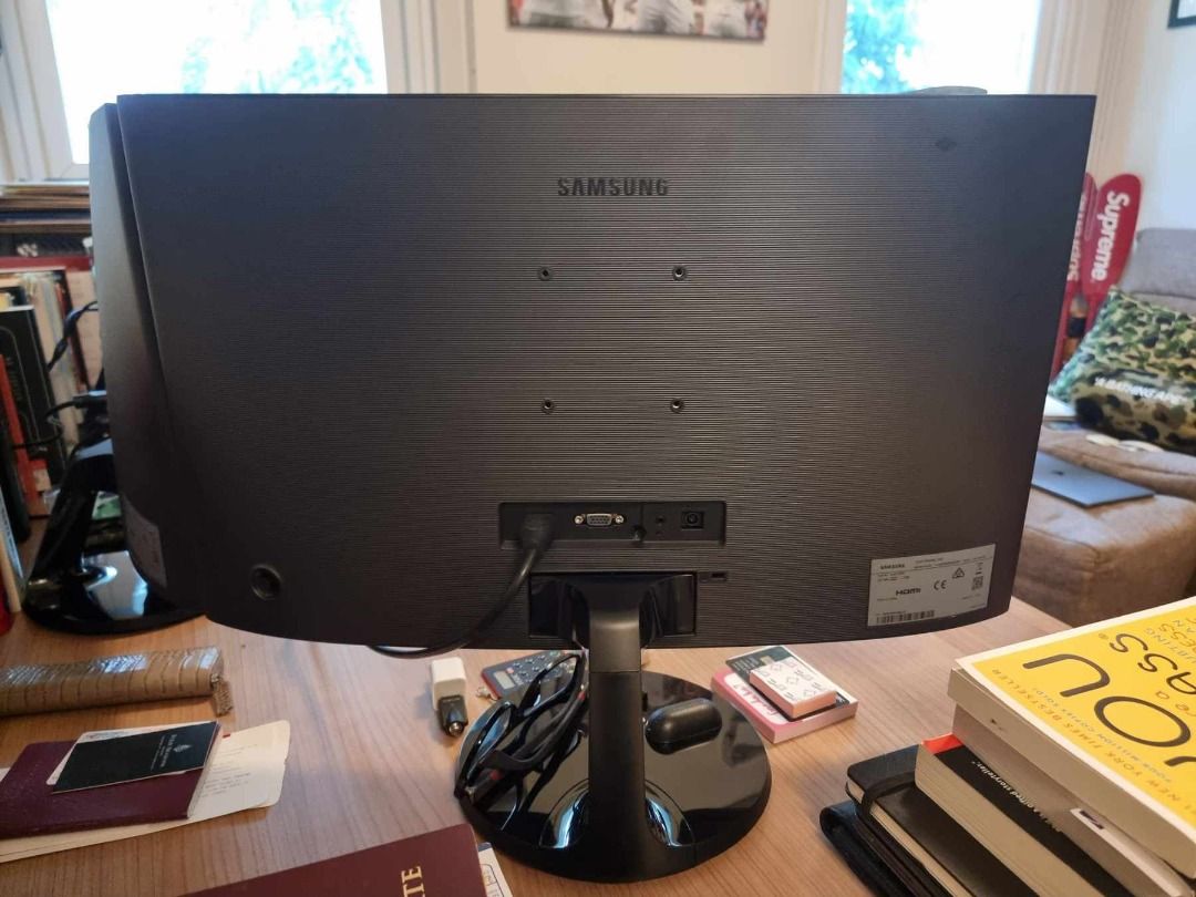 Samsung Monitor 24-inch Curved Monitor, Computers & Tech, Parts ...