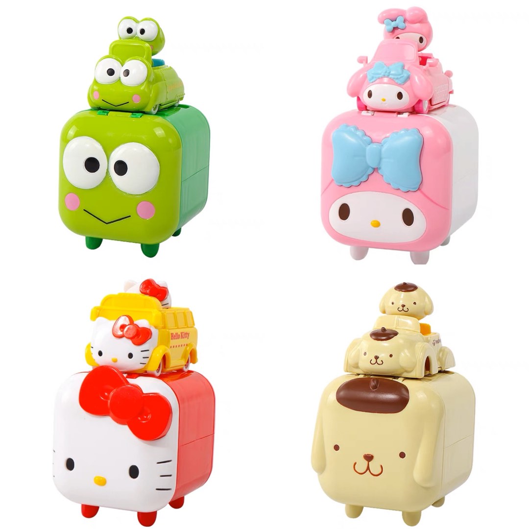 SANRIO CARS school bus MINISO / FULL SET / SINGLE BLIND BOX / ABLE TO ...