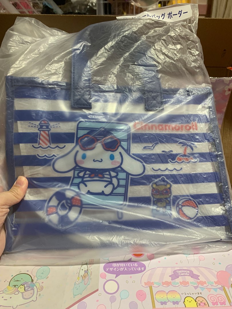 Sanrio: Cinnamoroll Clear Bag Kuji New on Carousell