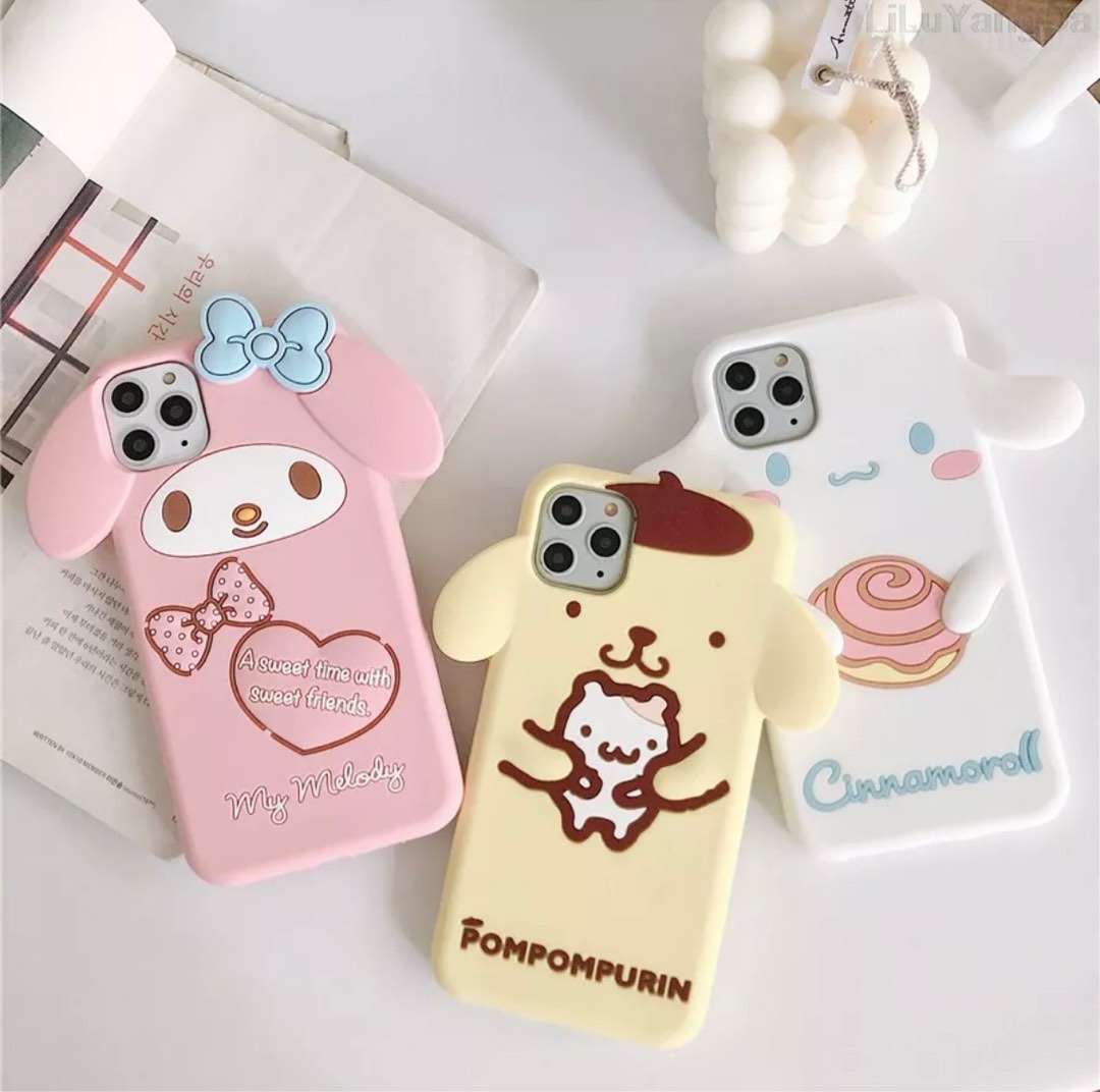 sanrio cinnamoroll my melody pompompurin iphone japanese phone cases ...