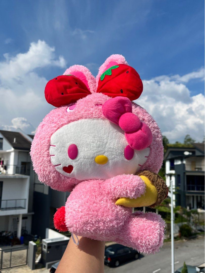 Sanrio Strawberry IceCream Hello Kitty ColorfulBunny Plush, Hobbies ...