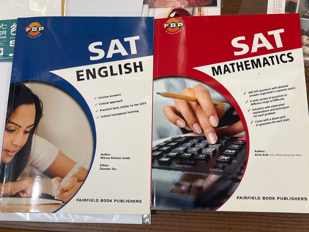 SAT Math & English Practice Books, Hobbies & Toys, Books & Magazines ...