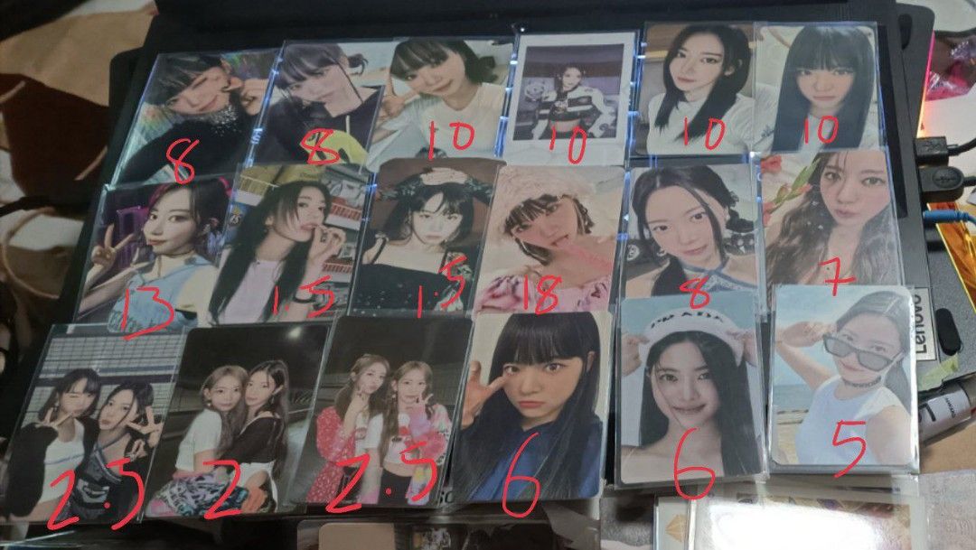 (scroll) urgent wts lfb newjeans Kepler kep1er twice gidle blackpink seventeen itzy Ive mingyu ...