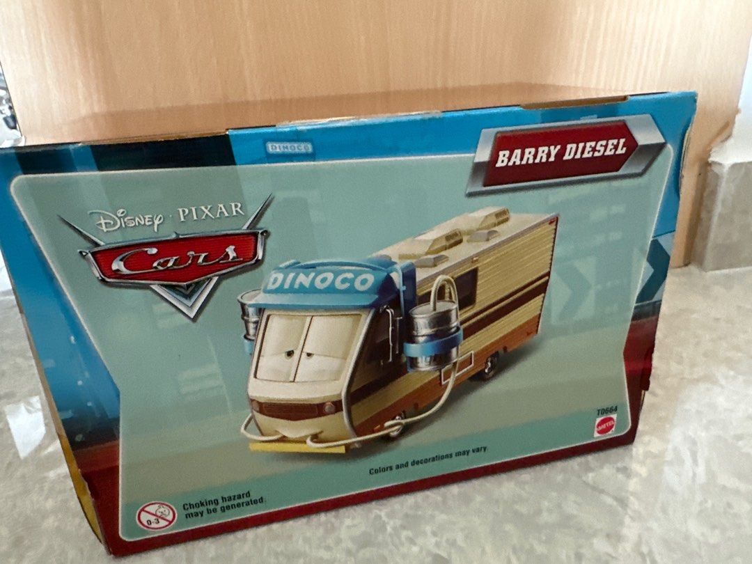 SDCC exclusive Disney CARS Barry Diesel, Hobbies & Toys, Toys & Games ...