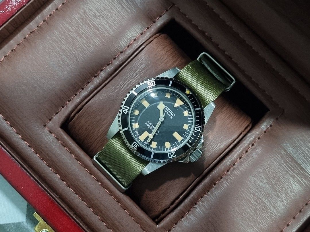 Seiko Mod Custom Vintage Milsub, Men's Fashion, Watches & Accessories ...