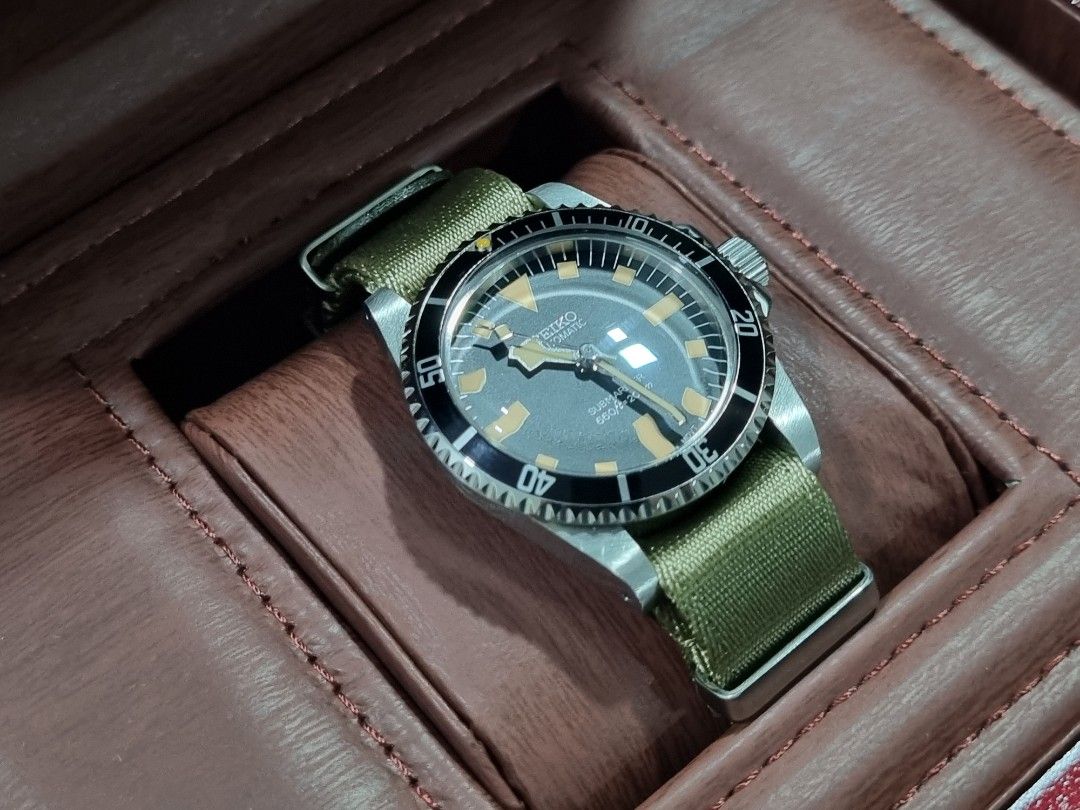 Seiko Mod Custom Vintage Milsub, Men's Fashion, Watches & Accessories ...