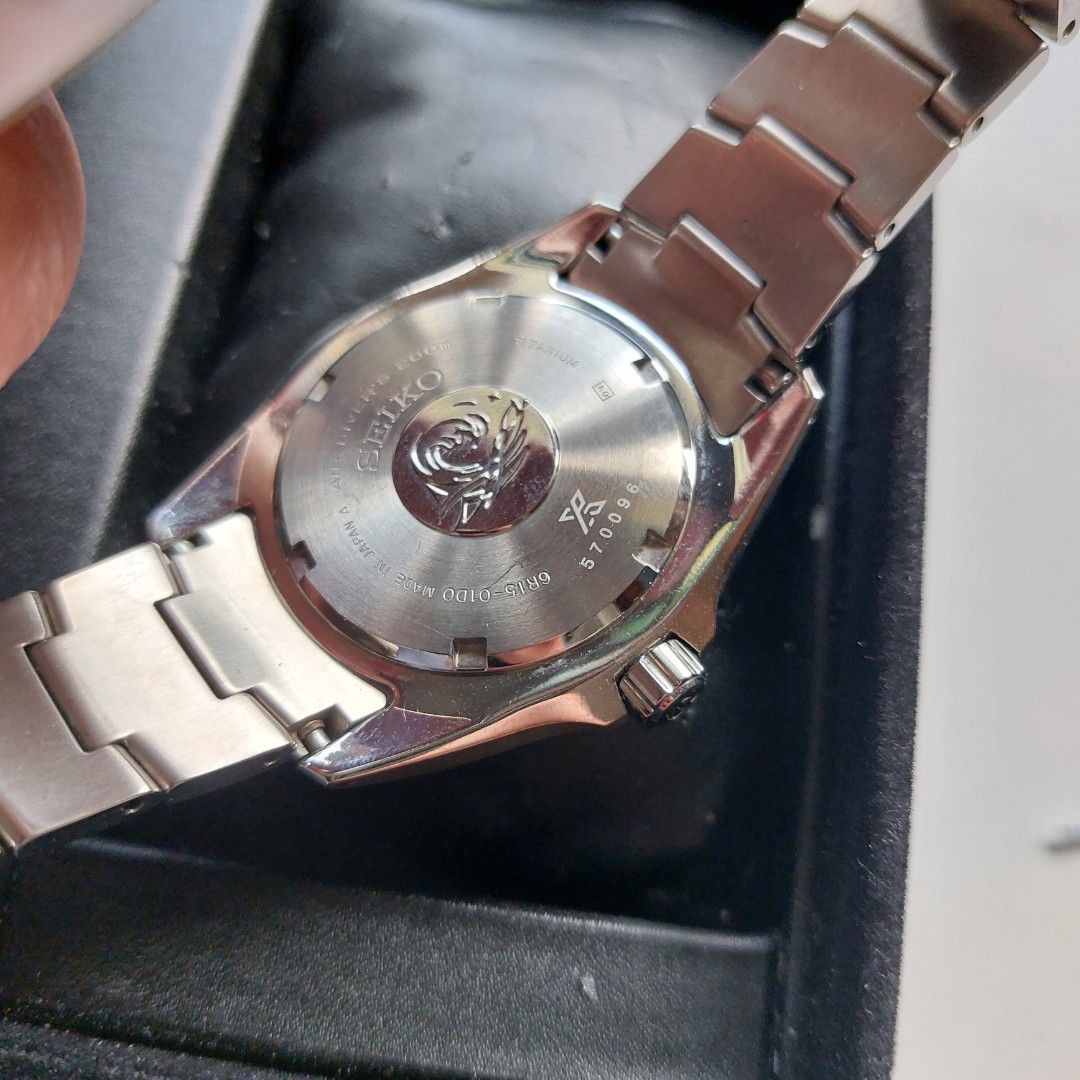 Seiko Prospex Shogun SBDC029J Titanium, Men's Fashion, Watches & Accessories, Watches on Carousell