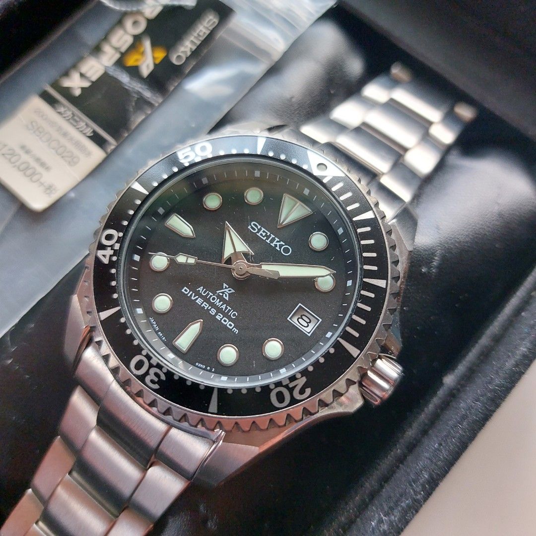 Seiko Prospex Shogun SBDC029J Titanium, Men's Fashion, Watches ...