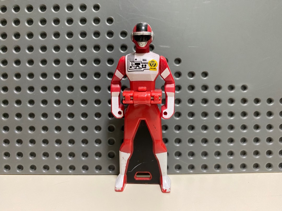 Sentai, Power ranger Dx key - Bioman Red, Hobbies & Toys, Toys & Games ...