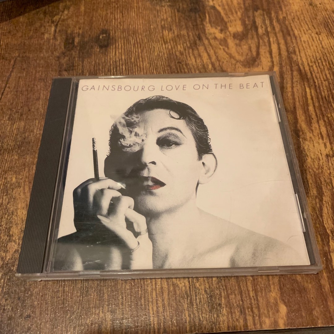 Serge gainsbourg - love on the beat cd, Hobbies & Toys, Music & Media ...