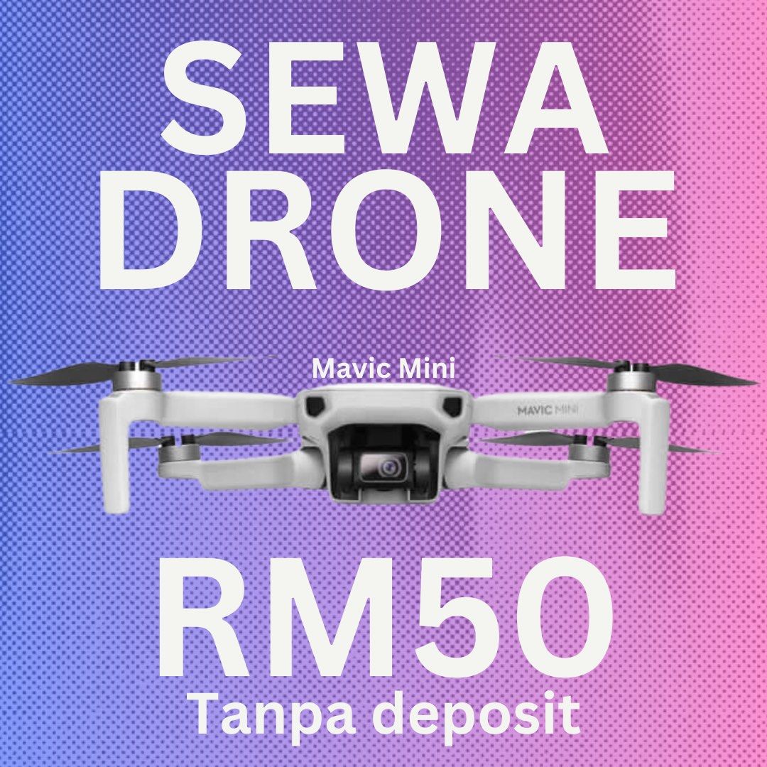 Sewa Drone DJI Mini 1 Mini 2, Photography, Drones on Carousell