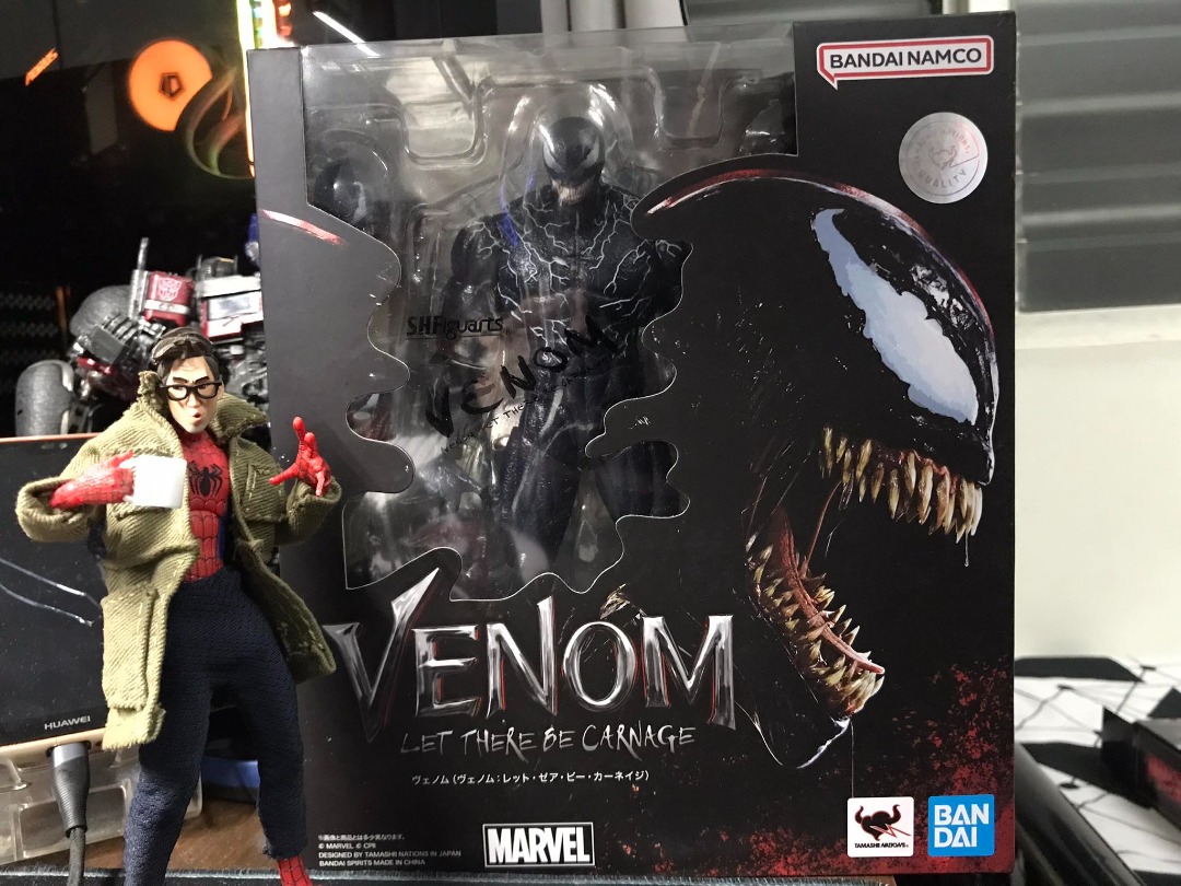 SH Figuarts Venom: Let there be Carnage, Hobbies & Toys, Toys & Games ...