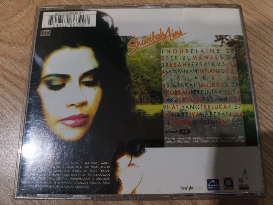 Sharifah Aini, seribu mawar, edisi terhad, 2000, Hobbies & Toys, Music ...