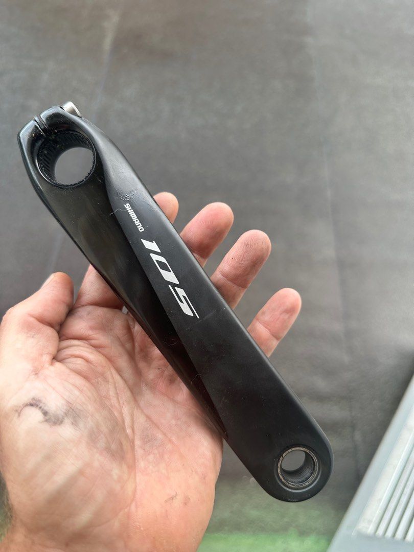 Shimano 105 Crankset 170mm, Sports Equipment, Bicycles & Parts, Parts ...