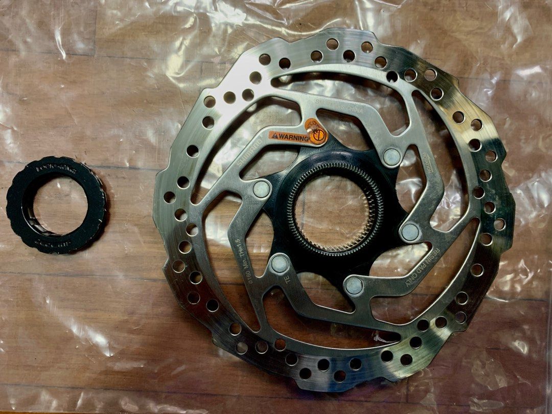Shimano SM-RT10-S Brake Rotor 160mm, Sports Equipment, Bicycles & Parts ...