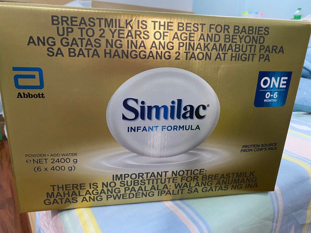 Similac infant formula 0-6 mos 2 sealed packs on Carousell