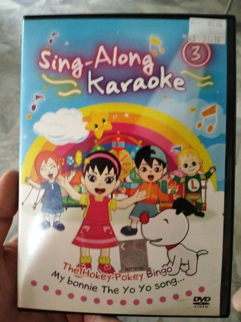 Sing-Along Karaoke DVD, Hobbies & Toys, Music & Media, CDs & DVDs on ...