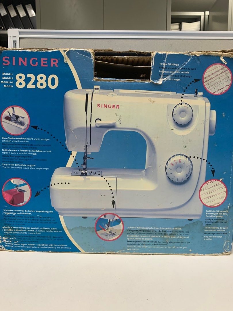 Singer 8280 Sewing machine, TV & Home Appliances, Other Home Appliances ...