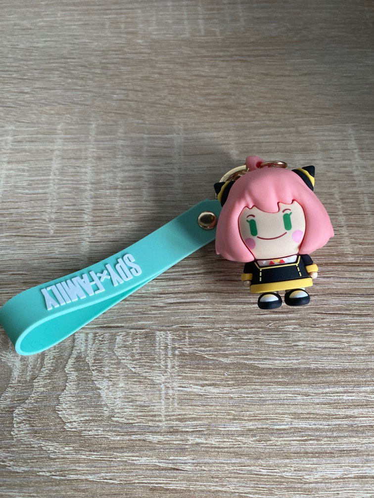 Spy x Family Anya Key Chain, Hobbies & Toys, Toys & Games on Carousell