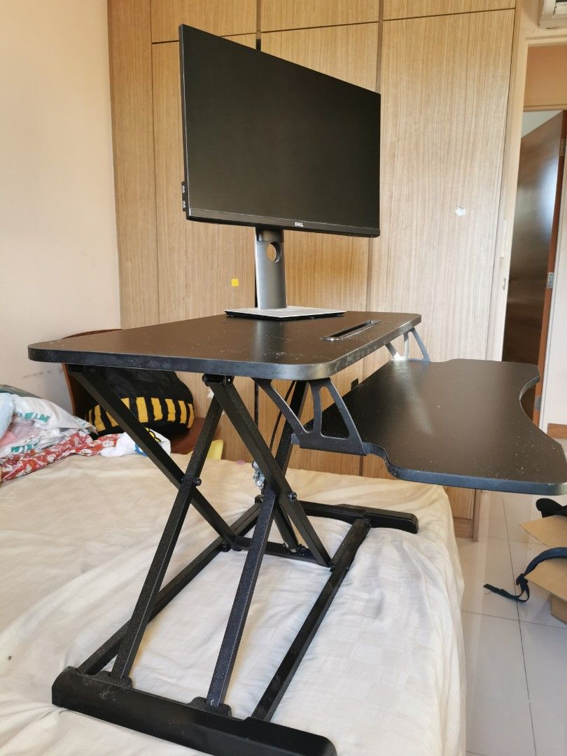 Standing table for gaming and meeting, Furniture & Home Living ...