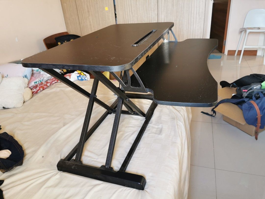 Standing table for gaming and meeting, Furniture & Home Living ...
