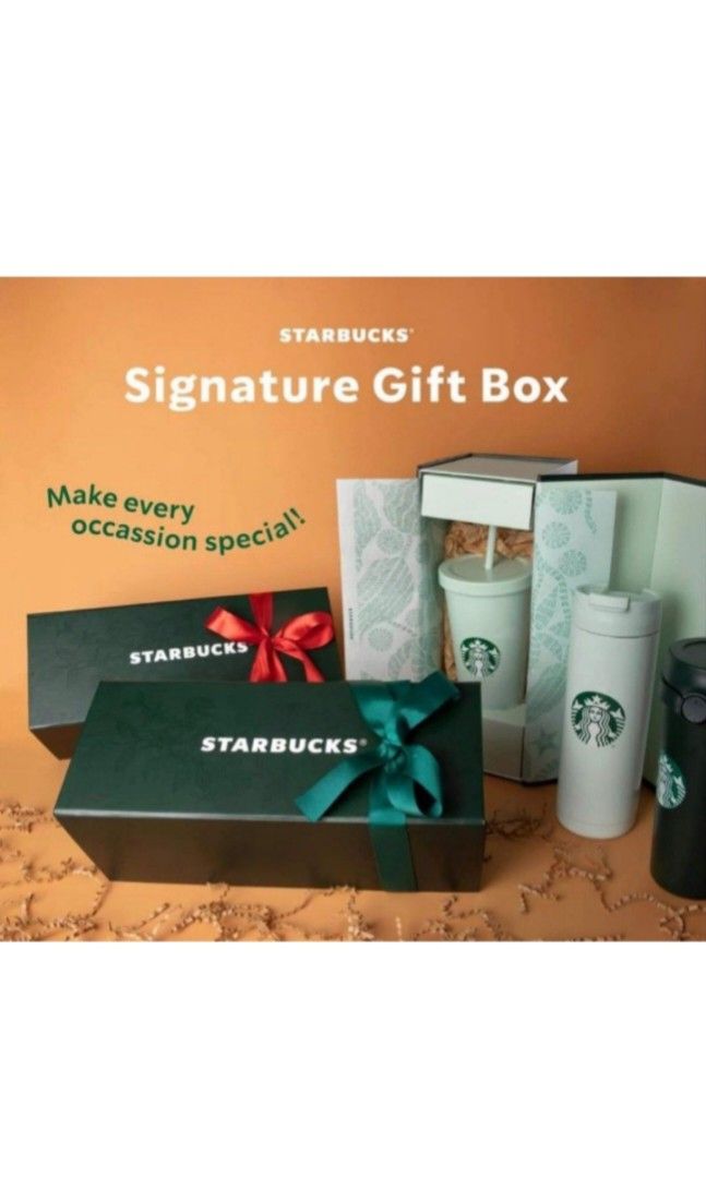 Starbucks Signature gift box, Hobbies & Toys, Collectibles ...