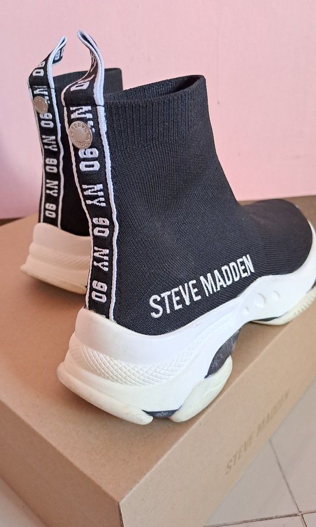 Steve Madden Master Sock Trainers, Women's Fashion, Footwear, Sneakers ...