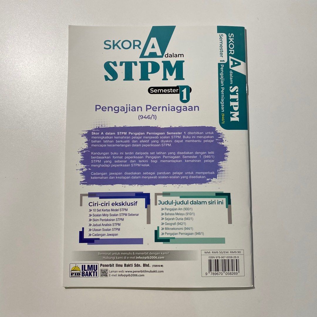 STPM Text Book / Buku Rujukan, Hobbies & Toys, Books & Magazines ...