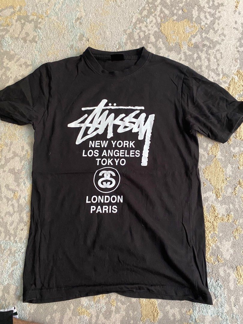 Stussy korea, Men's Fashion, Activewear on Carousell