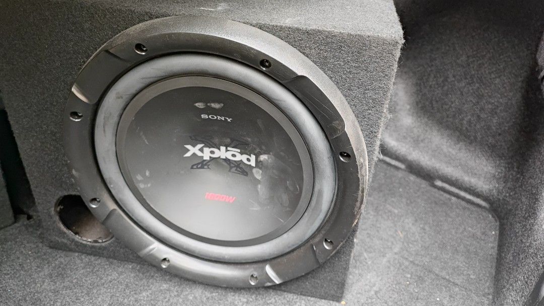 Sony 12 inch subwoofer, Car Accessories, Electronics & Lights on Carousell