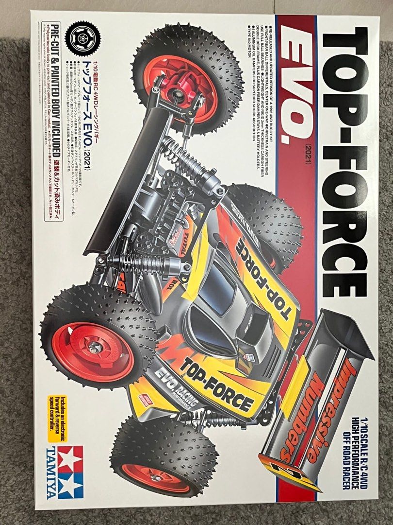 Tamiya Top Force Evo 1/4, Hobbies & Toys, Toys & Games on Carousell