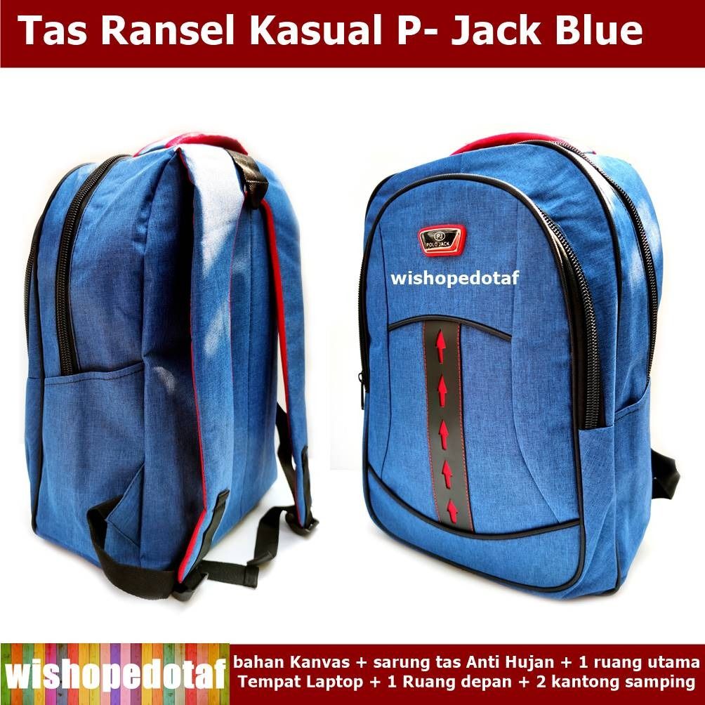 Tas Distro Ransel P-Jack Big, Fesyen Pria, Tas & Dompet , Ransel di ...