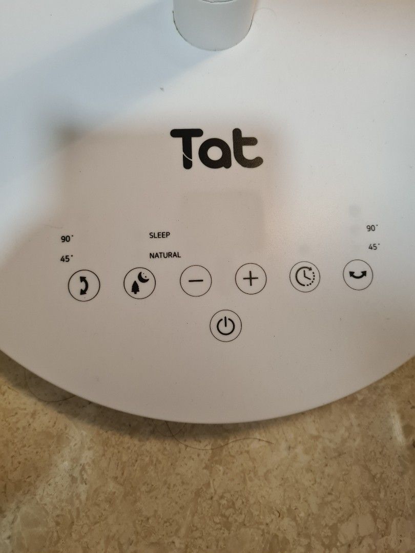 Tat 90 degrees oscillating fan, Furniture & Home Living, Lighting ...
