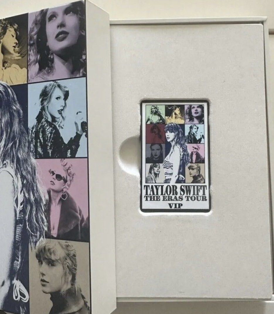 Taylor Swift Eras Tour VIP Merchandise - x3 sets available, Hobbies ...