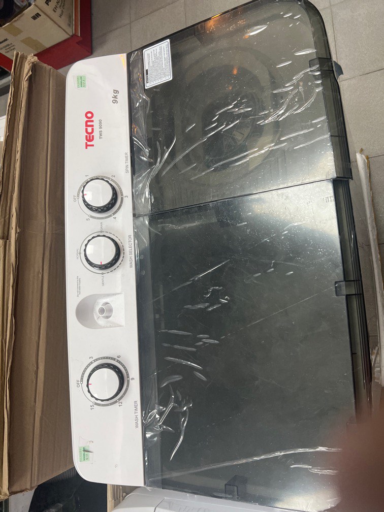 TECNO SEMI AUTO WASHING MACHINE, TV & Home Appliances, Washing Machines ...