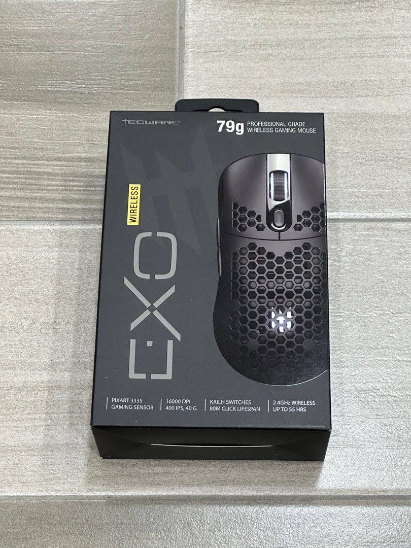 Tecware EXO Wireless Gaming Mouse (BNIB), Computers & Tech, Parts ...
