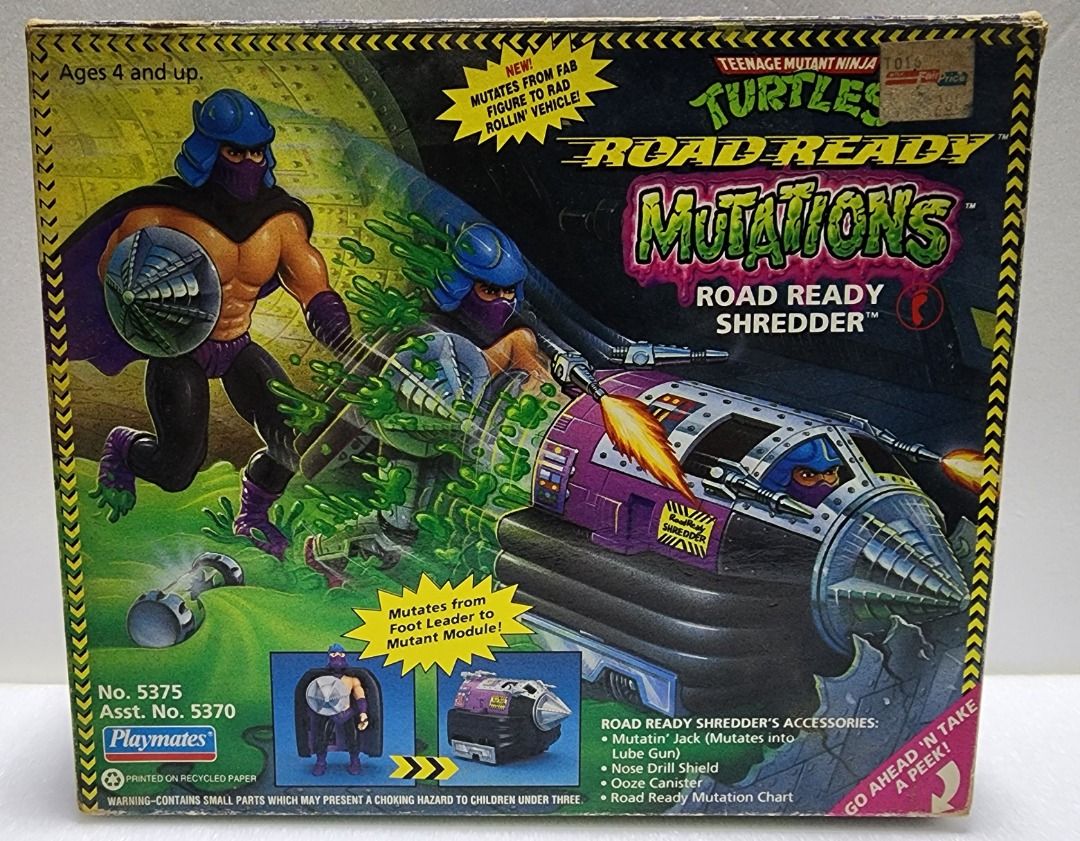 TEENAGE MUTANT NINJA TURTLES - 1993 - ROAD READY MUTATIONS - ROAD READY ...