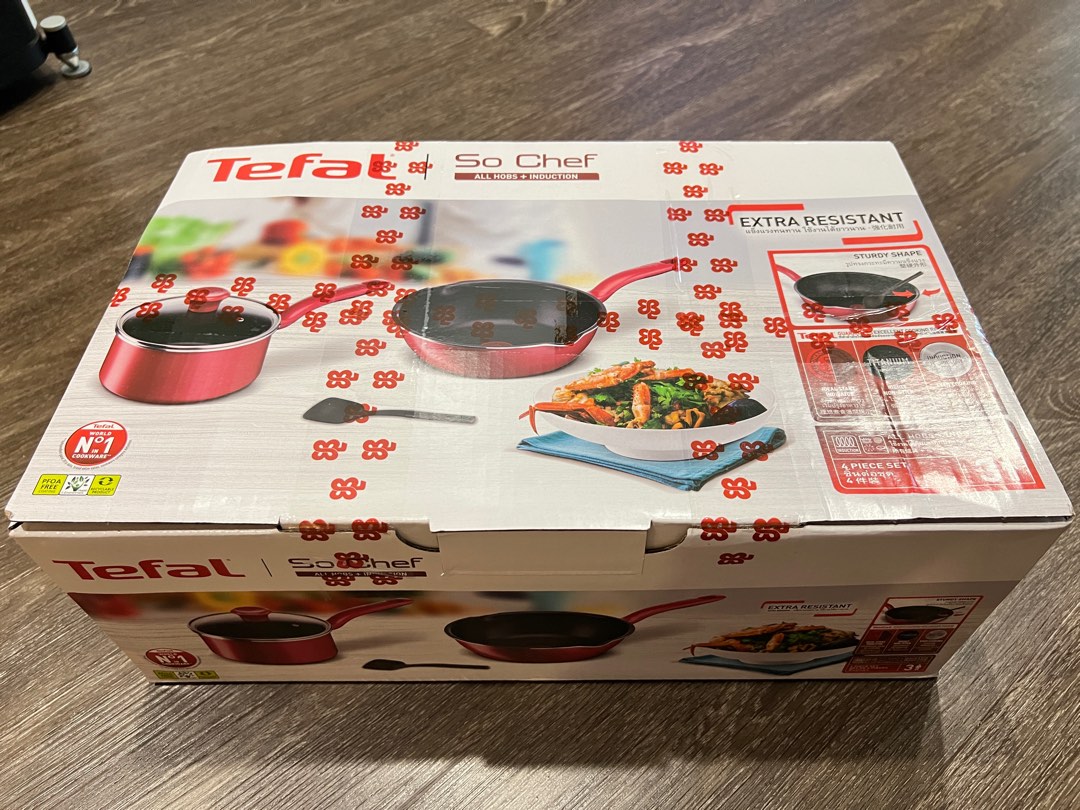 Tefal - So Chef 4 Piece Set, TV & Home Appliances, Kitchen Appliances ...