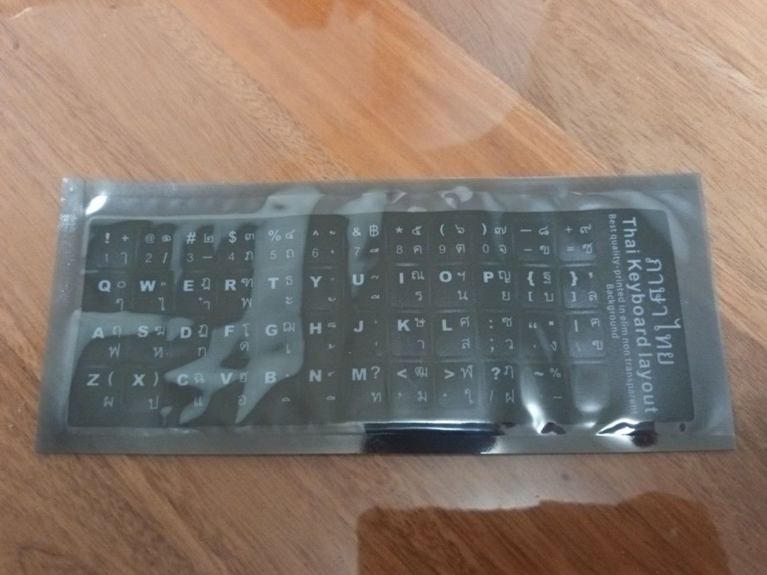 Thai Keyboard sticker, Computers & Tech, Parts & Accessories, Computer ...