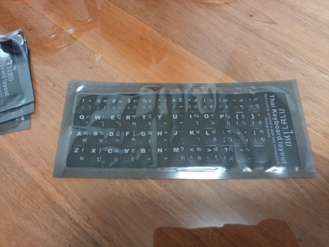 Thai Keyboard sticker, Computers & Tech, Parts & Accessories, Computer ...