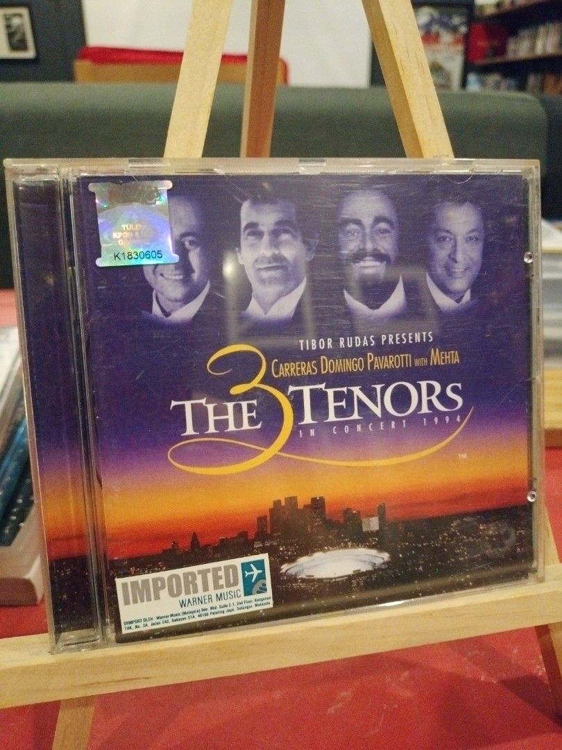 The 3 Tenors in Concert 1994 Carreras Domingo Pavarotti with Mehta ...