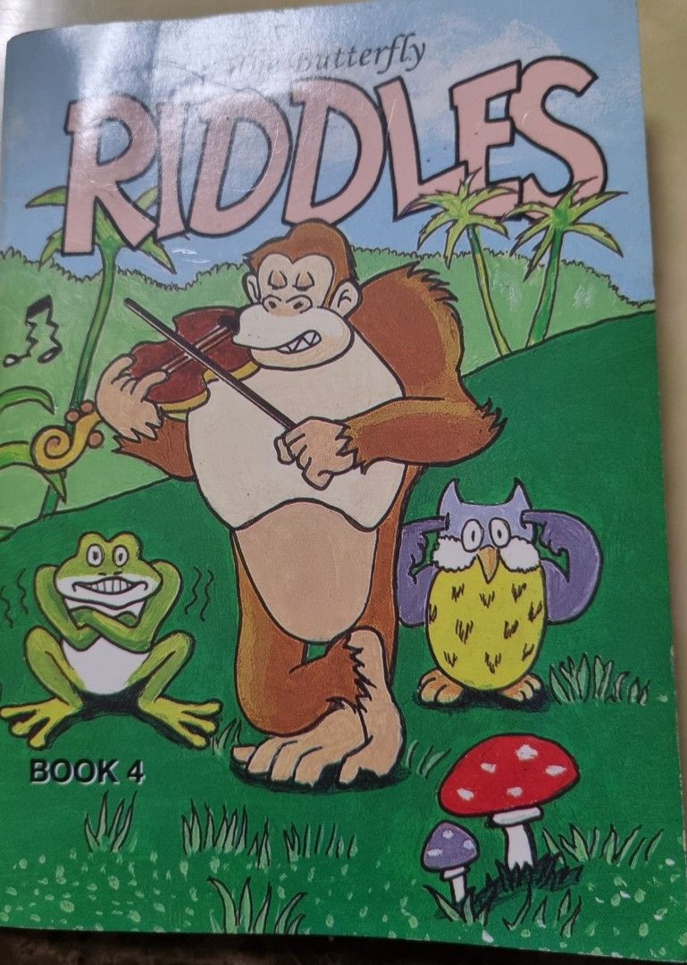 The Butterfly Riddles (mini size), Hobbies & Toys, Books & Magazines ...